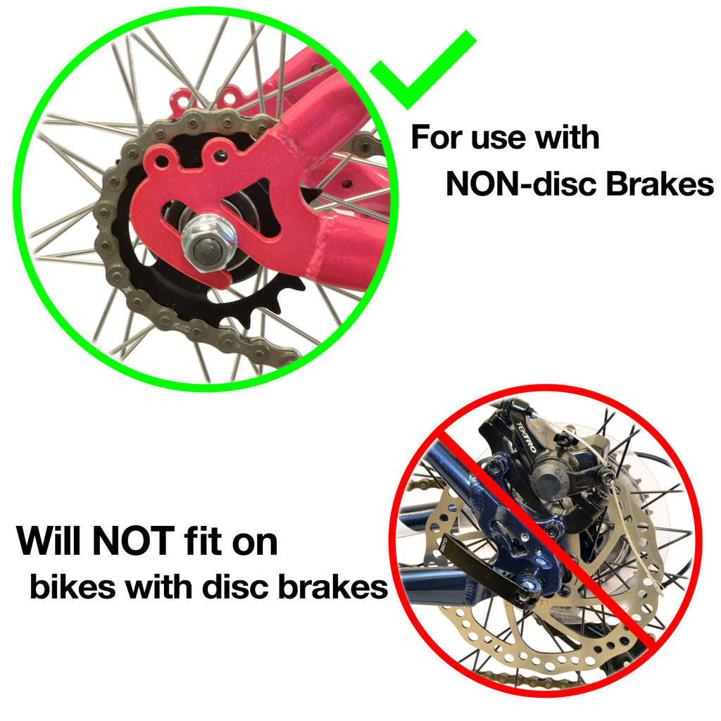 Rear Frame Mounted Bike Cargo Rack for Non-Disc Brakes – Lumintrail