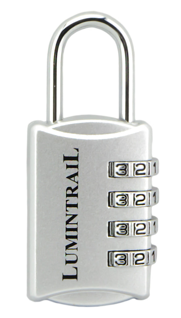 Set-Your-Own 4 Digit Combination with 1/2 Inch Shackle Lock – Lumintrail