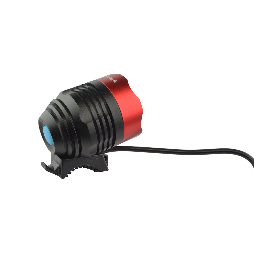 LED Bicycle Headlight Set with Helmet Mount - 1000 Lumen – Lumintrail