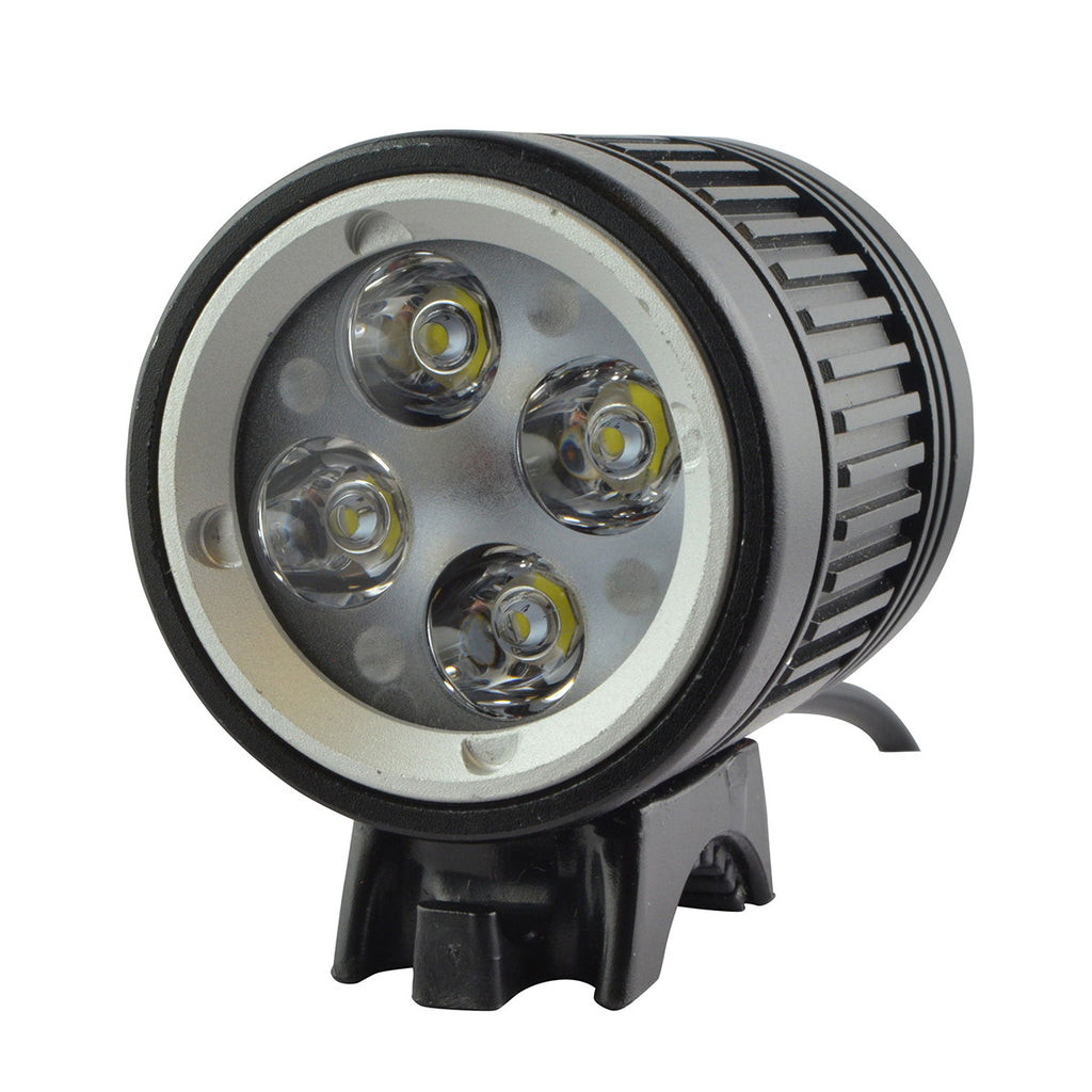 LED Bicycle Headlight Set with Helmet Mount - 1600 Lumen – Lumintrail